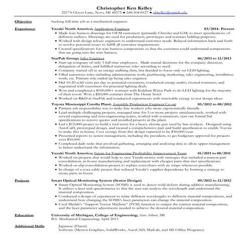 Resume- June 2015 | PDF
