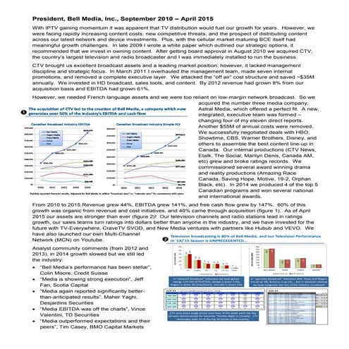 Bell Media slides | PDF