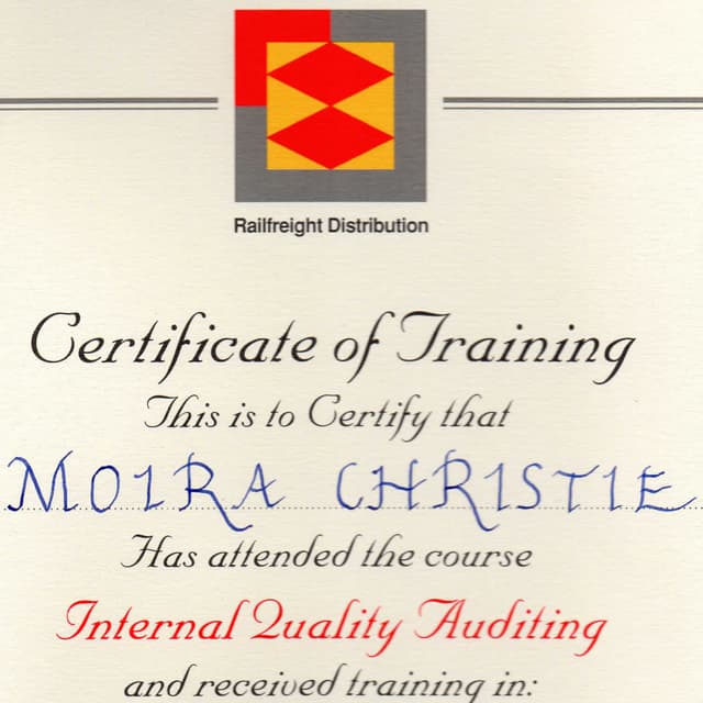 Freightliner (Railfreight) Internal Quality Auditing | PDF | Rail ...