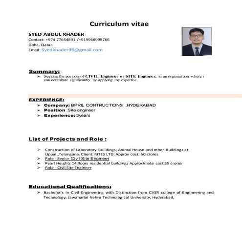 CV SYED QATAR | DOCX