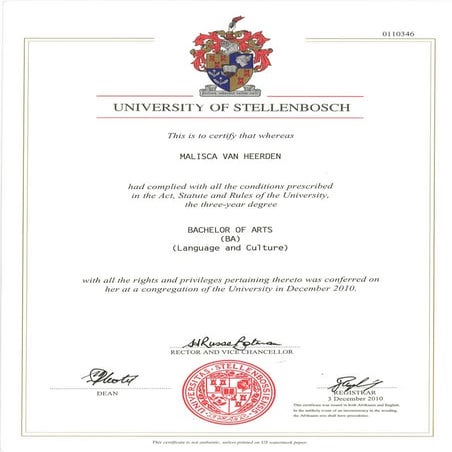 Bachelors of Arts | PDF