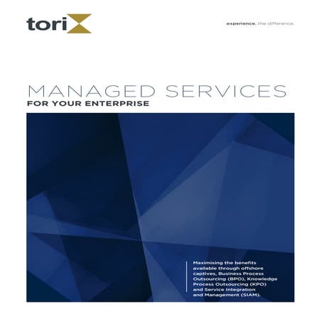 Managed Services Advisory Brochure | PDF