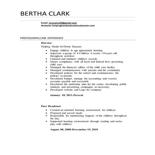 Transition policy nursery | PDF