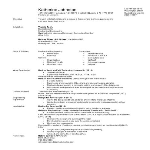 Arielle Briscoe's Resume(3) | PDF