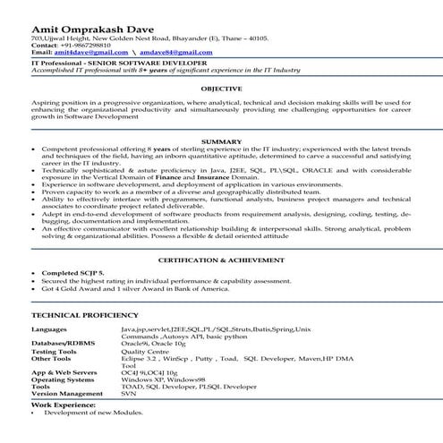 Amit_Resume | PDF