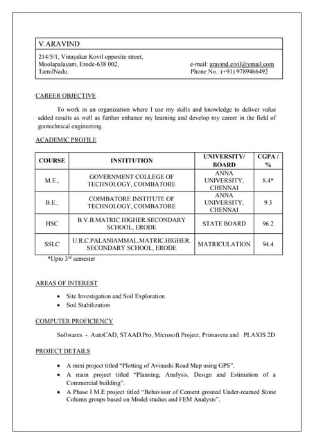Archana resume | DOCX