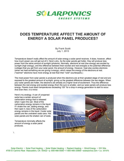 Solar Energy Final Presentation | PPT