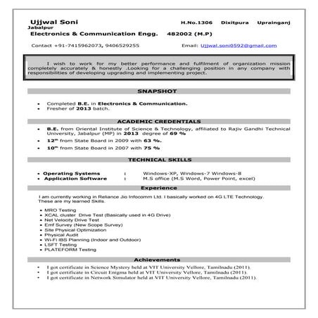 Ujjwal soni Jbp | PDF