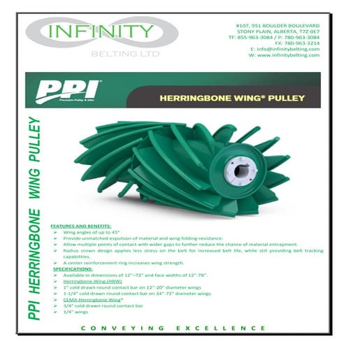 herringbone wing pulley 2016 | PDF