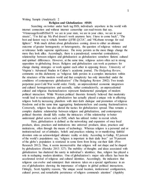 Globalization and religion | PPT