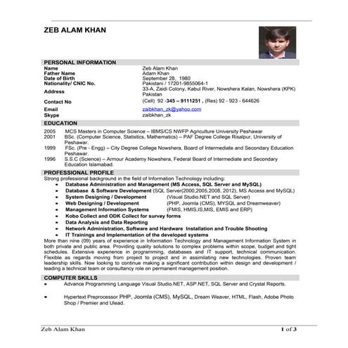 Ilyas resume | DOCX