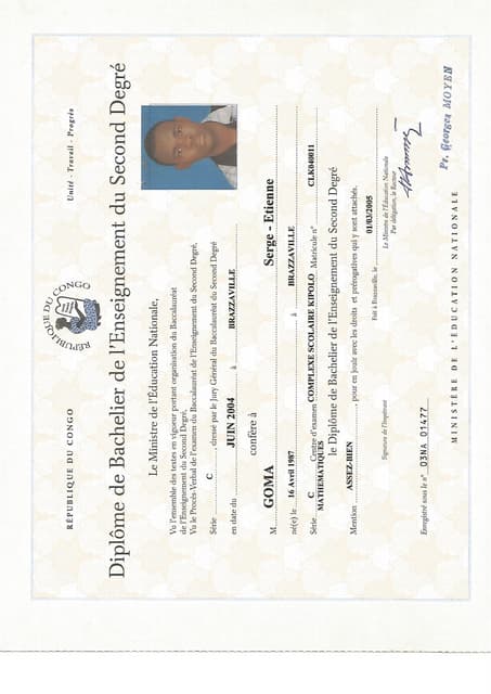 Masters degree Certificate | PDF