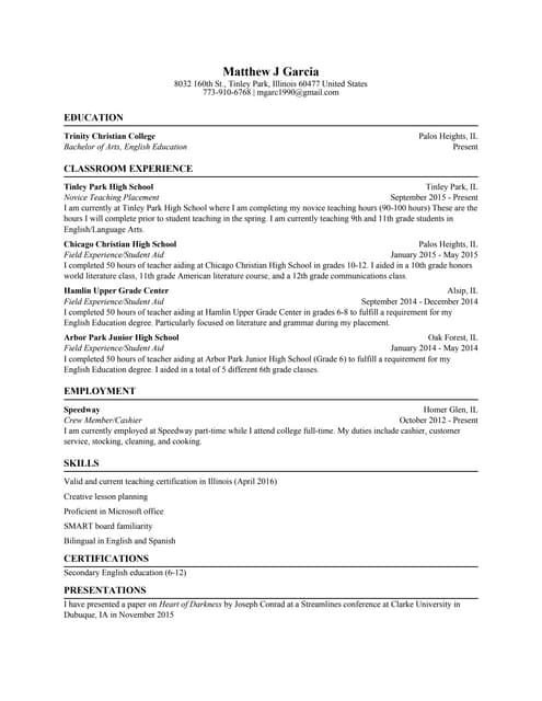 Arjune Marcel Samlall Detailed Resume 2016 | PDF