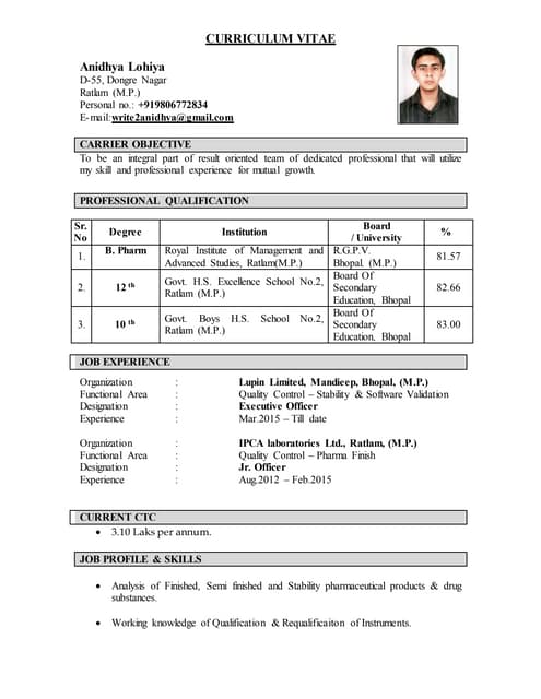 RUCHI RESUME | DOC