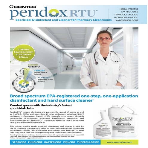 Peridox RTU new literature piece | PDF