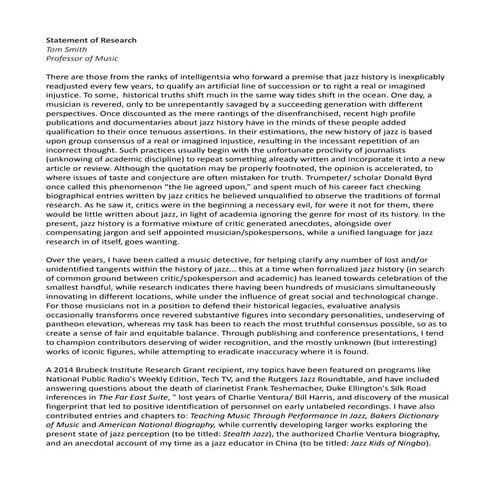 Statement of Research | PDF