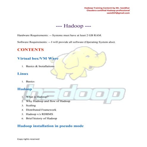 Hadoop administration using cloudera student lab guidebook | PDF