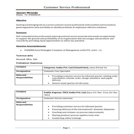Shaun Resume New | PDF