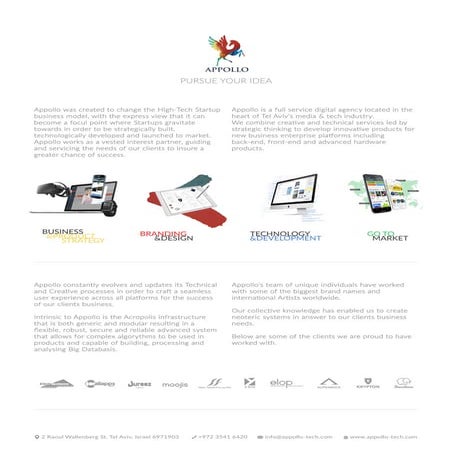 OnePager - Appollo | PDF