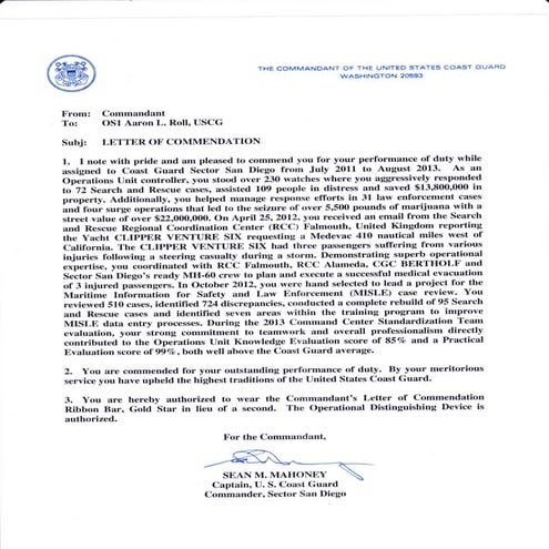 LetterOfCommendation2013 | PDF