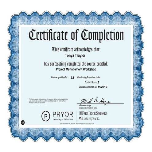 mycert112916 | PDF | Education