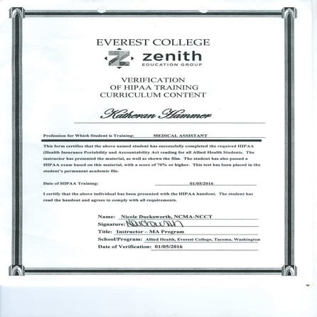 NCCT Phlebotomy Certification Card0001 | PDF