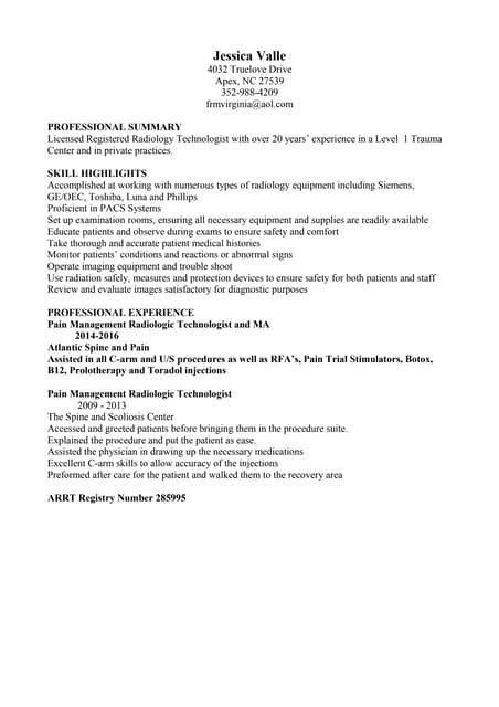 angie resume word | DOCX