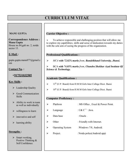 Pavan resume | DOC