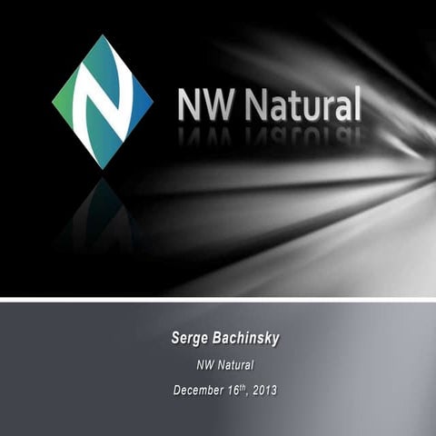 NW Natural | PPTX | Commodities | Economy