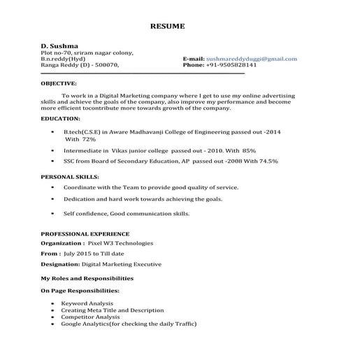 Sushma Resume (1) | DOC