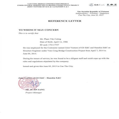 Certificate-GS E&C | PDF