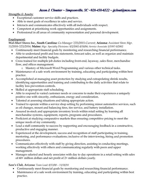 Resume 2-24-15 | PDF