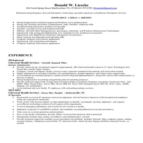 Cox Resume | DOC