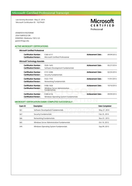 Microsoft Certificate.PDF
