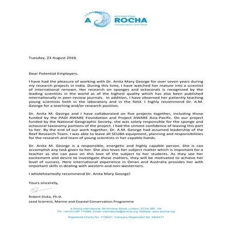 Anita+Mary+George+letter+of+recommendation | PDF