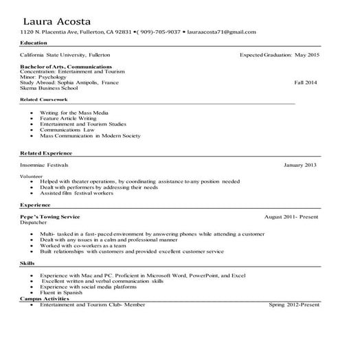 resume2 | PDF