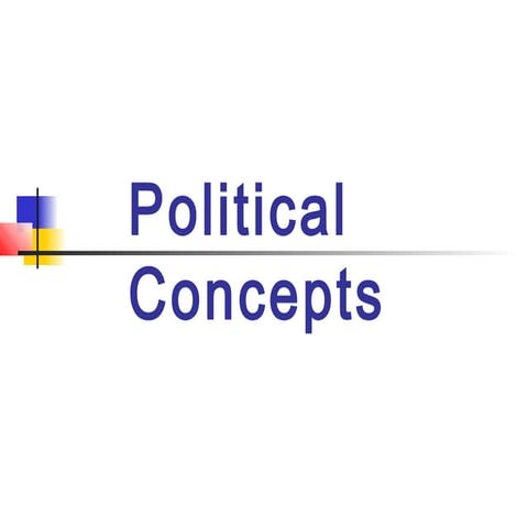 political concepts | PPT