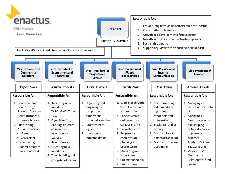 enactus Structure