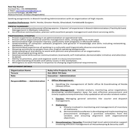 Admin KRA Manan Patel | DOCX