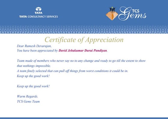 Appreciation (2) | PDF
