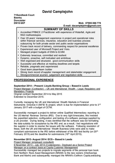 160929 SS CV in WB and ADB Format | PDF