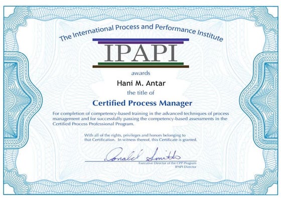 EFQM-L4E Certificate | PDF