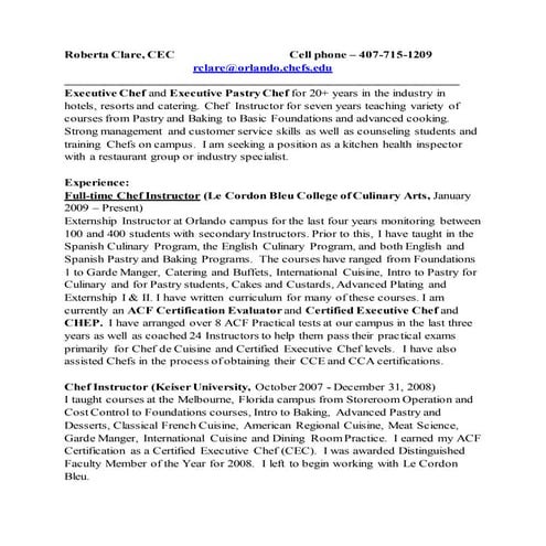 Roberta Clare resume III | DOCX