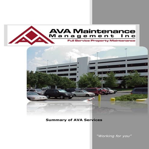 AVA Brochure Feb 2016 | PDF