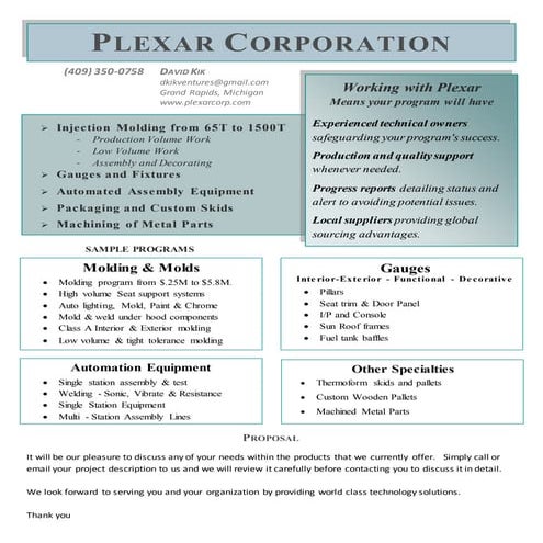 L I Plexar Overview | DOCX