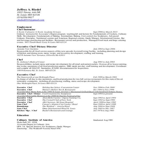 ResumeApril2013-5 | PDF