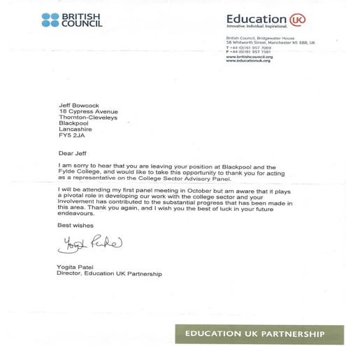 British Council. Reference | PDF