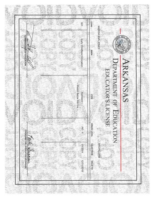 teaching license | PPT