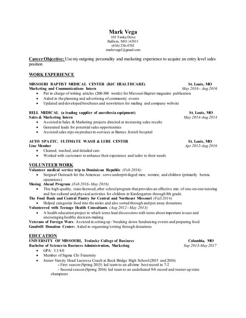 Adam J. Daher Resume | DOC | Marketing and Advertising | Business