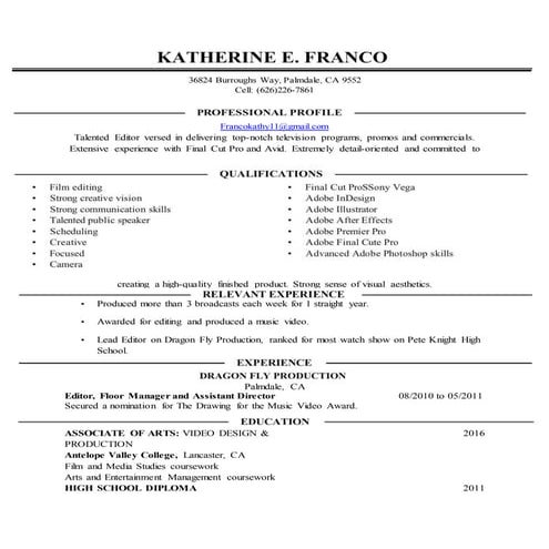 Kristina Korzan's Resume | PDF